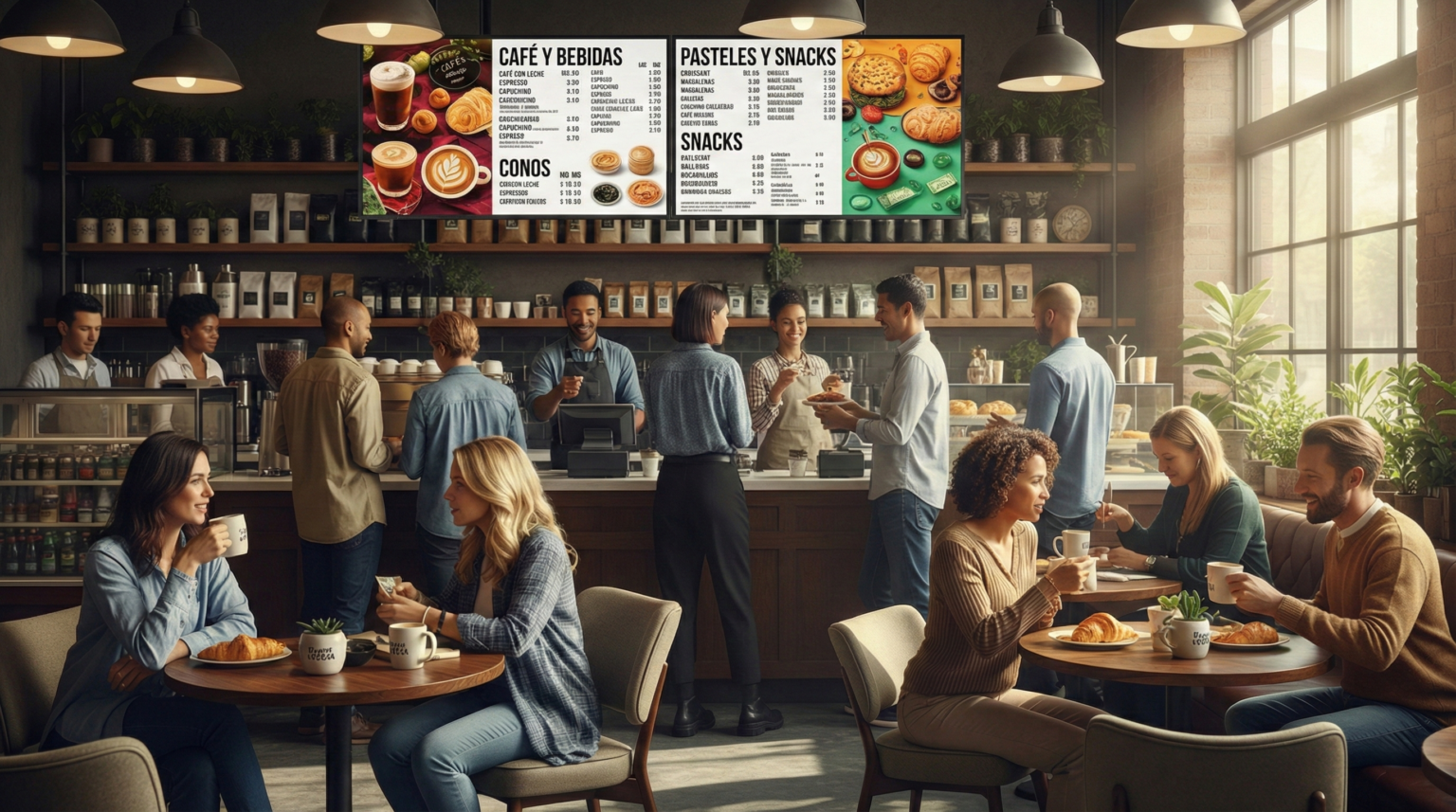 Menús digitales para restaurantes | Soluciones profesionales